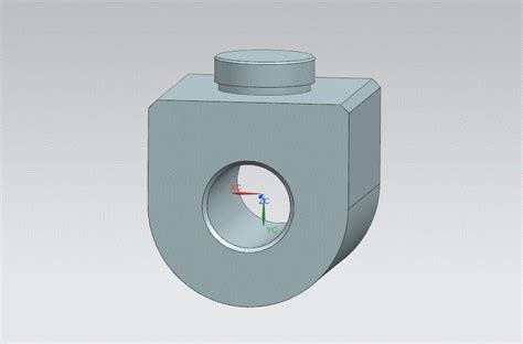 Jj2077 小支架三维造型与数控自动编程仿真设计[含ug三维图] 数控编程 龙图网