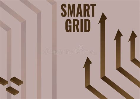 Text Showing Inspiration Smart Grid Business Idea Includes Of