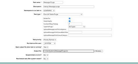 Message Purging Task Not Working As Expected Intersystems Developer