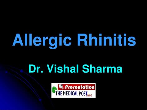 Ppt Allergic Rhinitis Powerpoint Presentation Free Download Id8973963