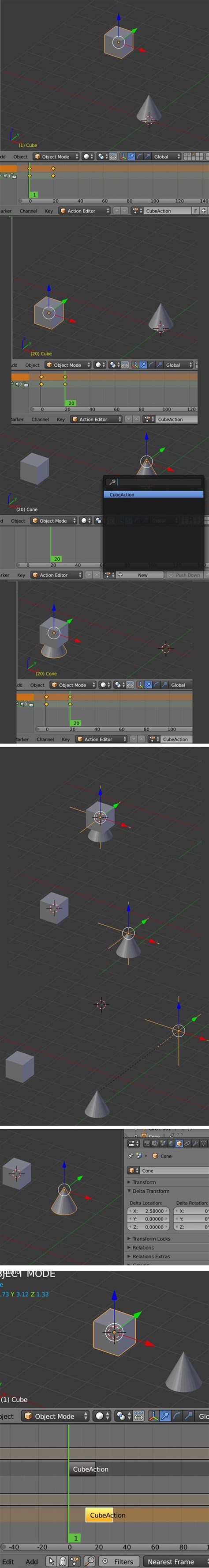 Animation Copy Keyframes From One Mesh And Paste Onto Another
