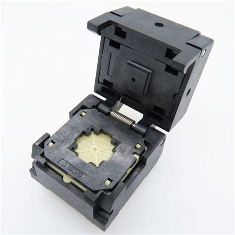 Allsocket Com Qfn48 Mlf48 Wlcsp48 Socket Ic550 0484 004 G Socket Qfn48