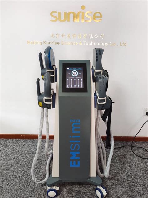 4 Handle Muscle Ems Hi Emt Ems Slim Rf Body Sculpting Neo Butt Lift