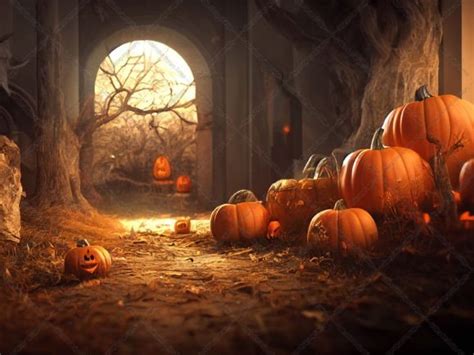 Halloween Background Wallpaper Graphic By Sublimation Designs Tr