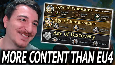 Will Eu5 Launch With More Content Than Eu4 Youtube