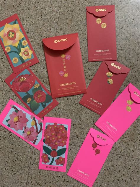 Ocbc Ang Pao Packets Various Designs Hobbies And Toys Occasions