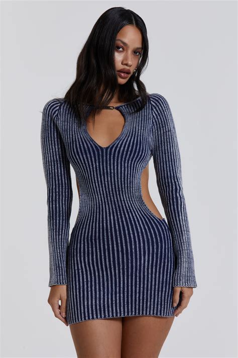 Shop Tribeca Backless Mini Dress Jaded London Clothing
