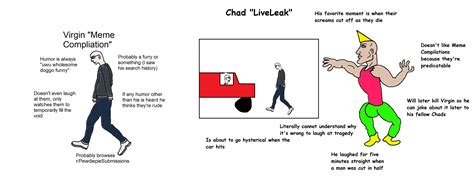 Virgin Vs Chad On Humor R Virginvschad