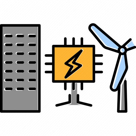 Smart Grid Icon Download On Iconfinder On Iconfinder