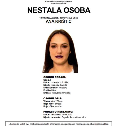Pronađena nestala djevojka za kojom se tragalo od nedjelje N