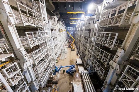 Real MadridTras 1 398 días de obras el penúltimo secreto del Bernabéu