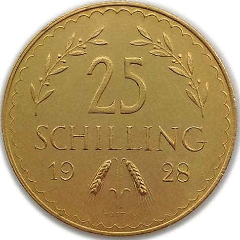 Austria 25 Schilling Ats Bullion