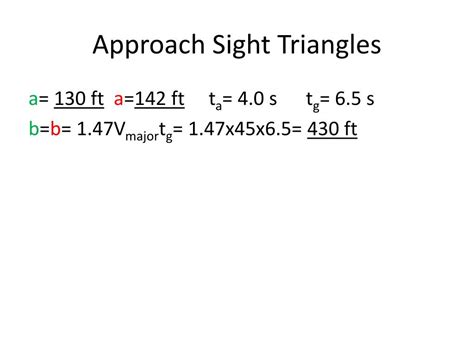 Ppt Intersection Sight Distance Case C1 Ryan Miller Ce 480 10 19 10 Powerpoint Presentation