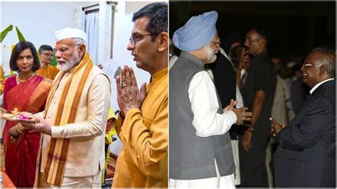 Bjp S Manmohan Singh S Iftar Counter To Row Over Pm S Ganpati With