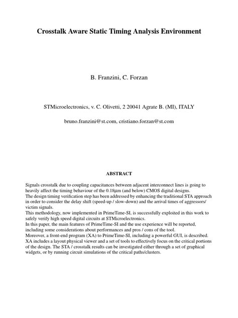 Pdf Crosstalk Sta Dokumen Tips