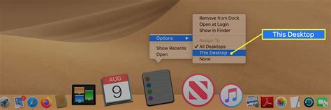 Assign Mac Apps To Open In A Specific Desktop Space Or All Spaces