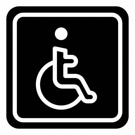 Wheelchair Inclusive Disable Signaling Accessibility Signal Icon