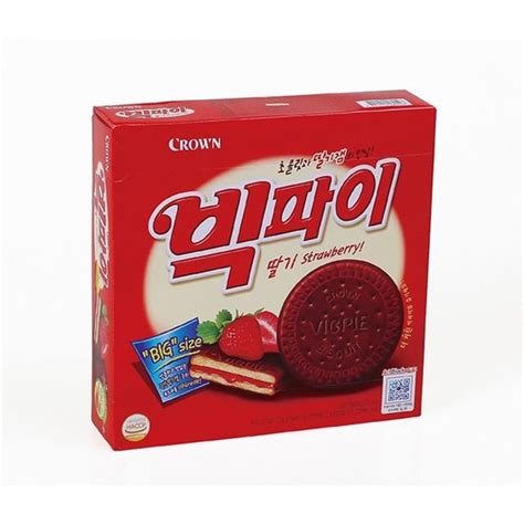 빅파이 324g 딸기 크라운제과 홈플러스 택배배송