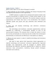 BSBMGT608 Manage Innovation And Continuous Improvement Online Activity Week 1 Docx