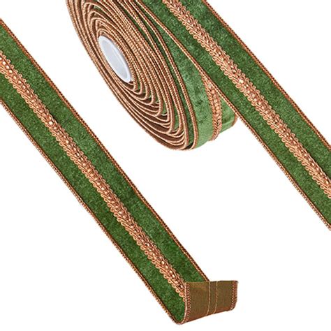 Raz 15 Jeweled Red Velvet Wired Christmas Ribbon Raz Imports Raz