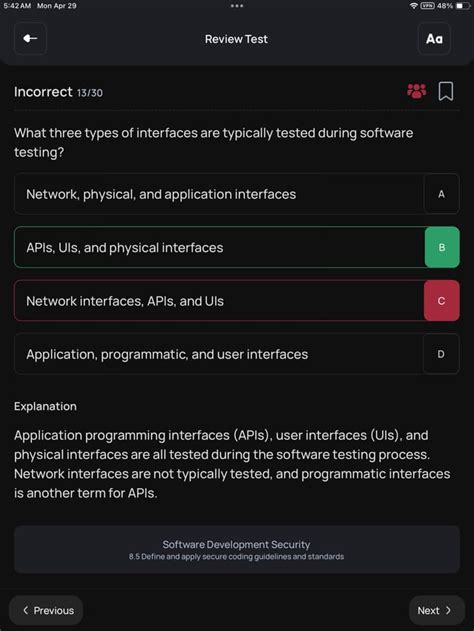 Physical Interface Testing For Software Rcissp