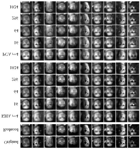 Face Reconstruction Based On PCA And KHA For Varying Number Of