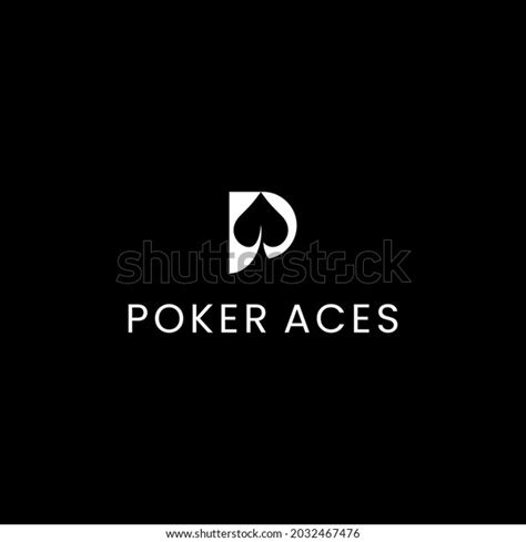 편지 P Ace 로고 포커 벡터 스톡 벡터로열티 프리 2032467476 Shutterstock