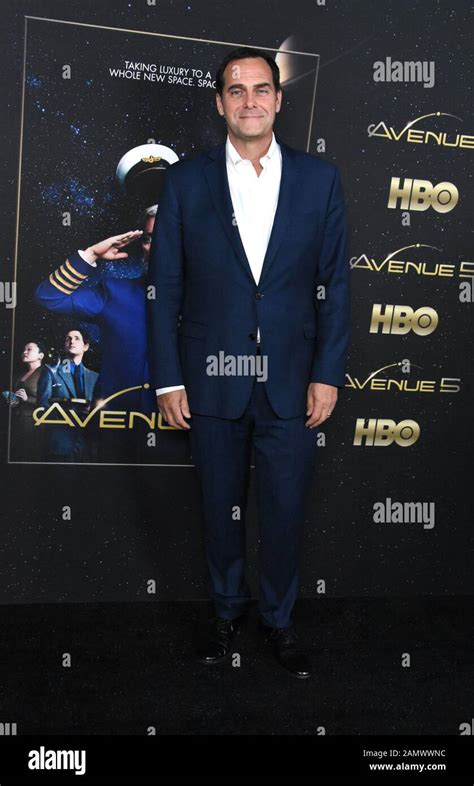 Los Angeles California Usa 14th January 2020 Actor Andy Buckley Attends Hbos Avenue 5
