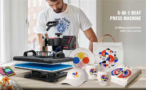 VEVOR 5 In 1 Heat Press Manual Assembly Operation Guide VEVOR Blog