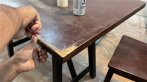 How To Repair Particle Board Furniture Restoration Diy Youtube