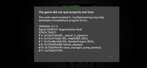 The Game Did Not Quit Properly Last Time · Issue 58927 · Cleverraven