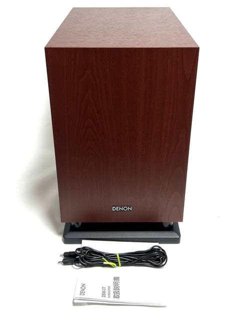 Yahooオークション 送料無料 極美品 Denon デノン サブウーファー