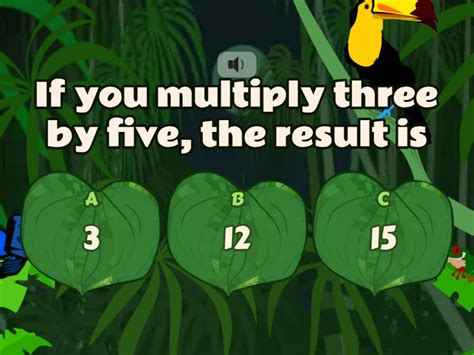 Multiplication Vocabulary Practice Quiz