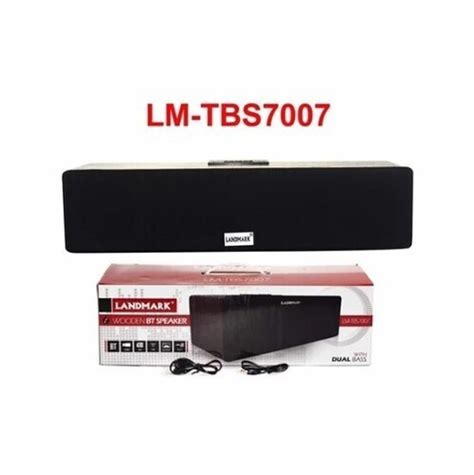 Rectangular Portable Medium Size Wireless Bluetooth Music Speaker At