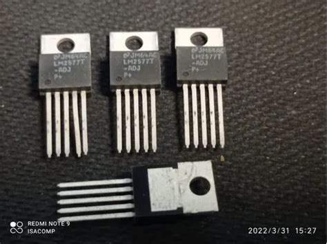 100x Circuito Integrado Lm2577t Adj Lm2577 3amp National Frete Grátis