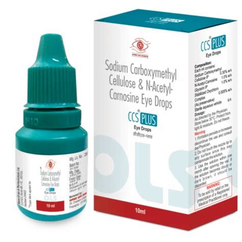 CCS Plus Eye Drop Ml Packaging Size Ml At Piece In Noida ID