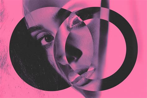 Duotone Circles Photo Effect