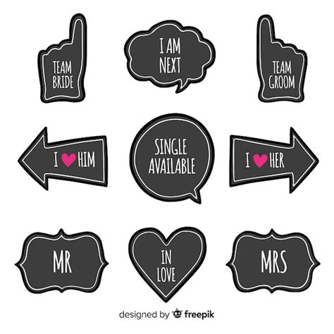 Premium Vector Photobooth Prop Collection