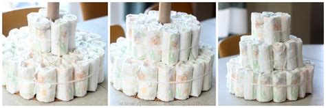 April Showers Diaper Cake Tutorial For A Spring Baby Shower Gluesticks Blog