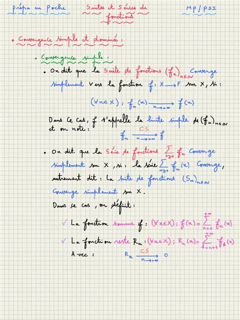 9suites Et Séries De Fonctions Pdf