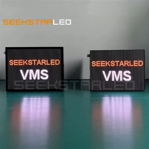 Outdoor Traffic Highway Cantilever P16 LED Programmable Vms LED Variable Message Signs Digital