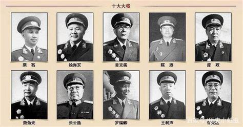 十位大将在授衔时都担任什么职务？2人级别最低司令员战争时期