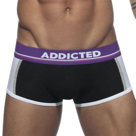 Boxer Sportif Coton Noir