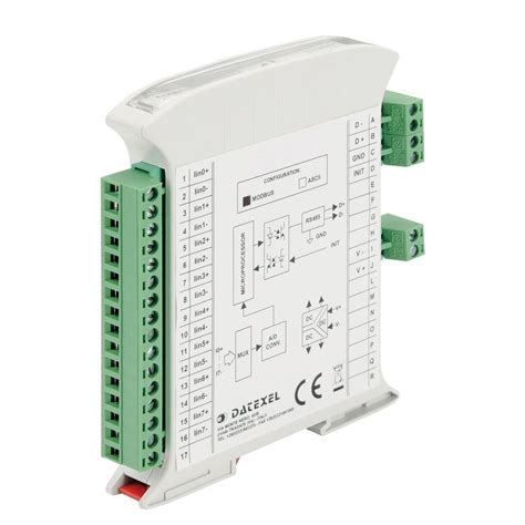Analog Input Module DAT I DATEXEL SRL Modbus RTU RS RS