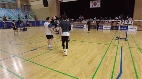 열정국밥 전국 배드민턴 대회 예선 Youtube