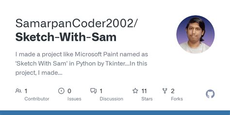 Github Samarpancoder Sketch With Sam I Made A Project Like