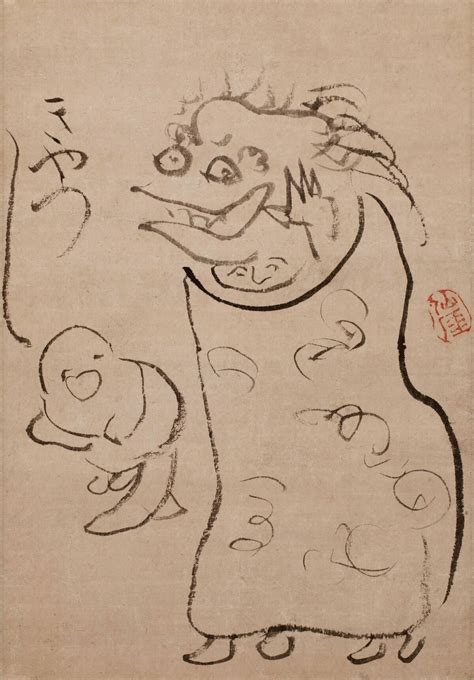 軽やかな線、豊かな表情 仙厓義梵「獅子舞」【だるまさんといっしょ】＜2＞47news（よんななニュース）：47都道府県52参加新聞社と共同