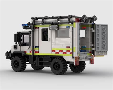 Lego Moc Unimog Ambulance By Reggieranger Rebrickable Build With Lego