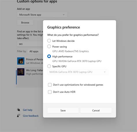 [xbox Game Pass Pc] Graphic Processor Slection Failed R Wolongfallendynasty