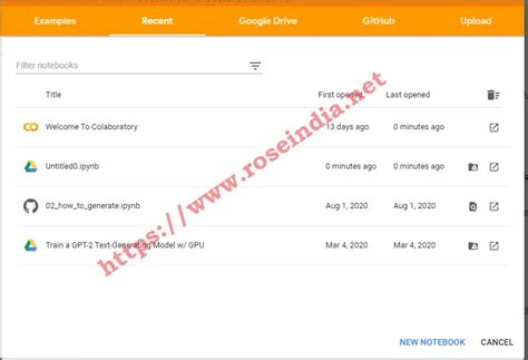 Install Tensorflow On Google Colab